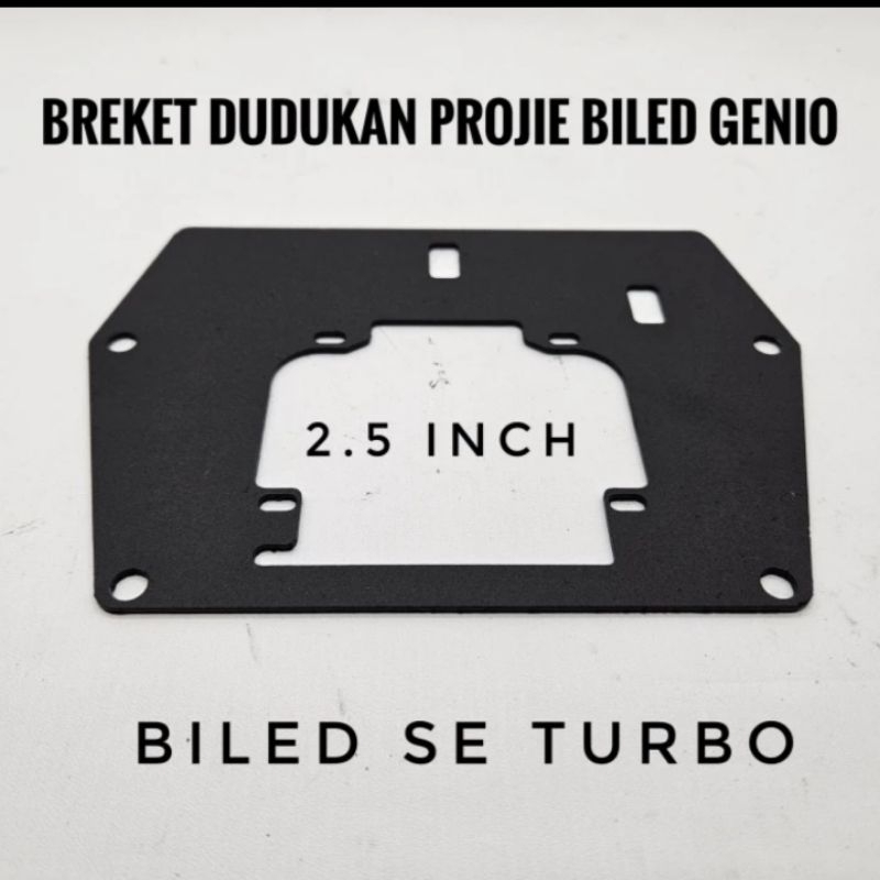 Jual Breket Biled Projie Dudukan Lampu SE TURBO Genio ukuran 2.5 Inch ...
