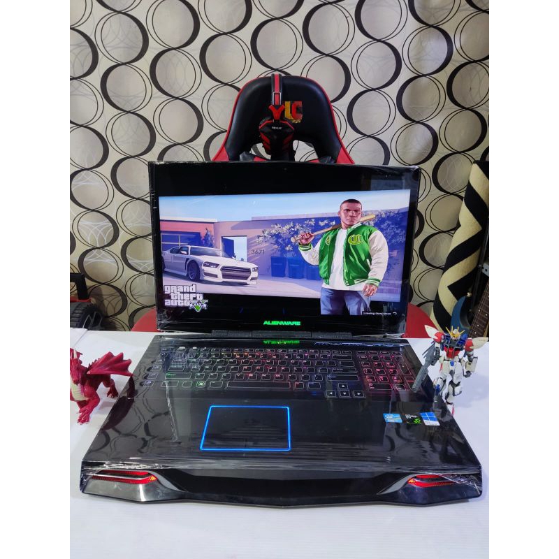 Jual Laptop Gaming Alienware M18X Core i7 Ram 16gb SSD 512gb Vga Nvidia ...