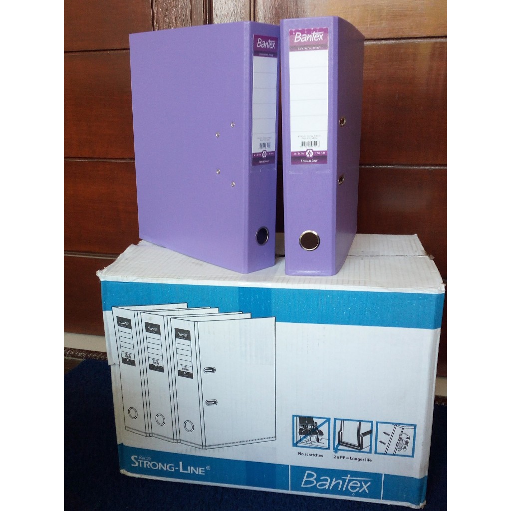 Jual BANTEX ORDNER A4 5 CM MULTICOLOUR #1451 (1 DUS ISI 20 PCS) | Shopee Indonesia