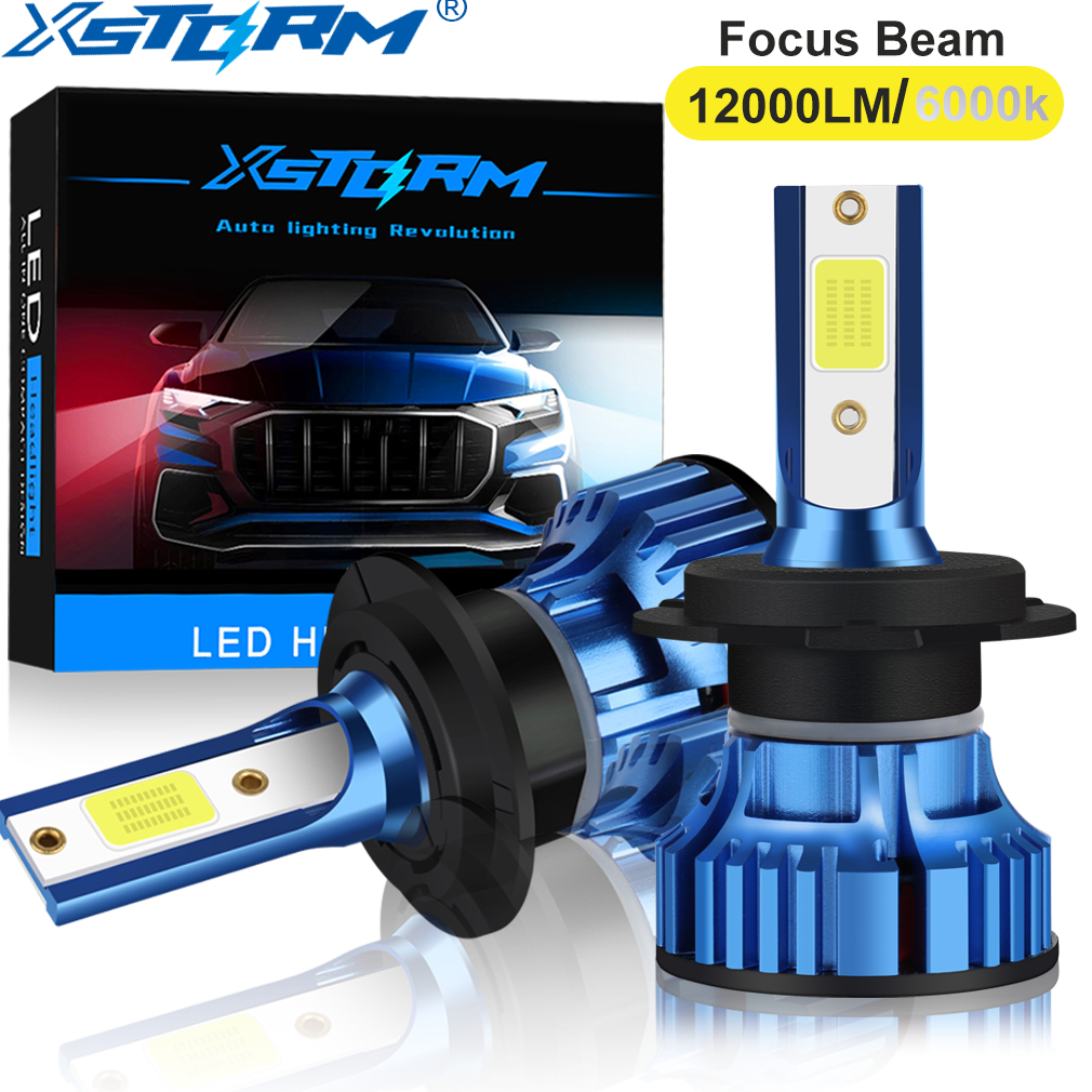 Jual Xstorm 2pcs LED Headlights Super Bright COB 80W H4 H1 H7 H11 9005 HB3 9006 HB4 Automotive ...