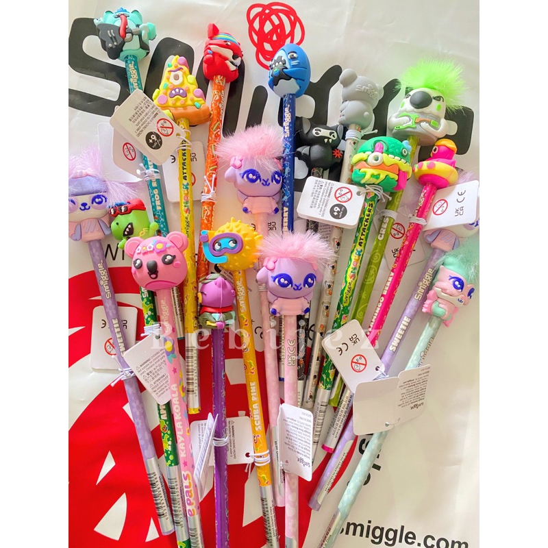 Jual Smiggle Pensil Pencil Wangi Karakter Lucu Peralatan Tulis Anak ...