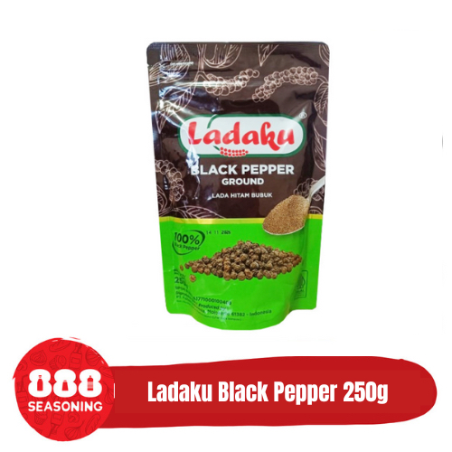 Jual Ladaku Desaku Black Pepper Ground Merica Hitam Bubuk 250g | Shopee ...