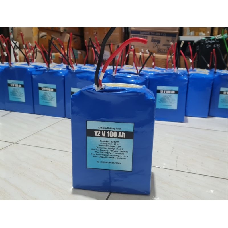 Jual Lithium BatteryPack 12V 100Ah | Shopee Indonesia