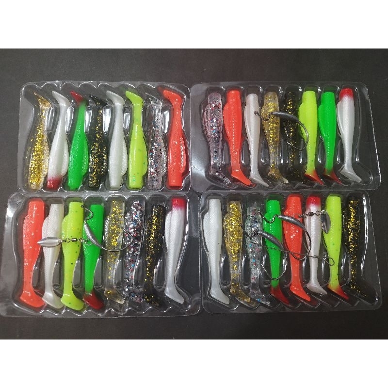 Jual SOFT LURE 6CM ISI 8PCS I UMPAN CASTING IKAN GABUS DAN TOMAN ...