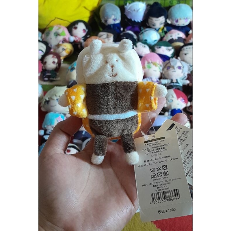 Jual Chrafholic X Kimetsu No Yaiba mascot Zenitsu Agatsuma Plush (WAJIB ...