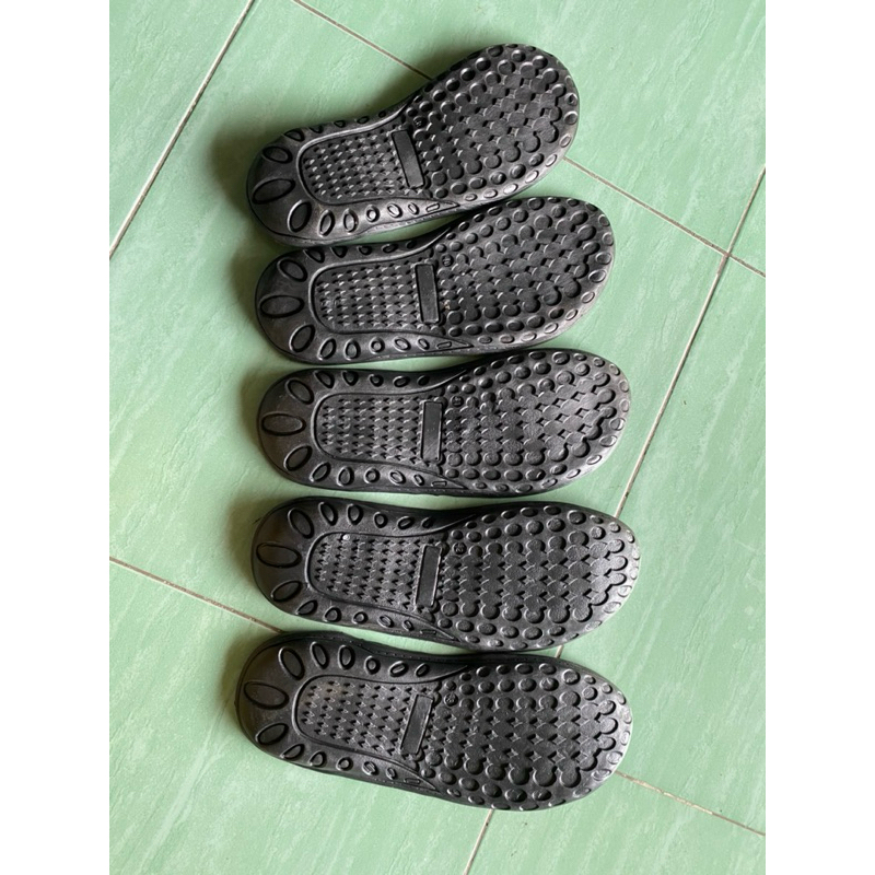 Jual SOL SANDAL PVC ANATOMI HITAM POLOS|SOL SANDAL LAKI/PRIA | Shopee ...