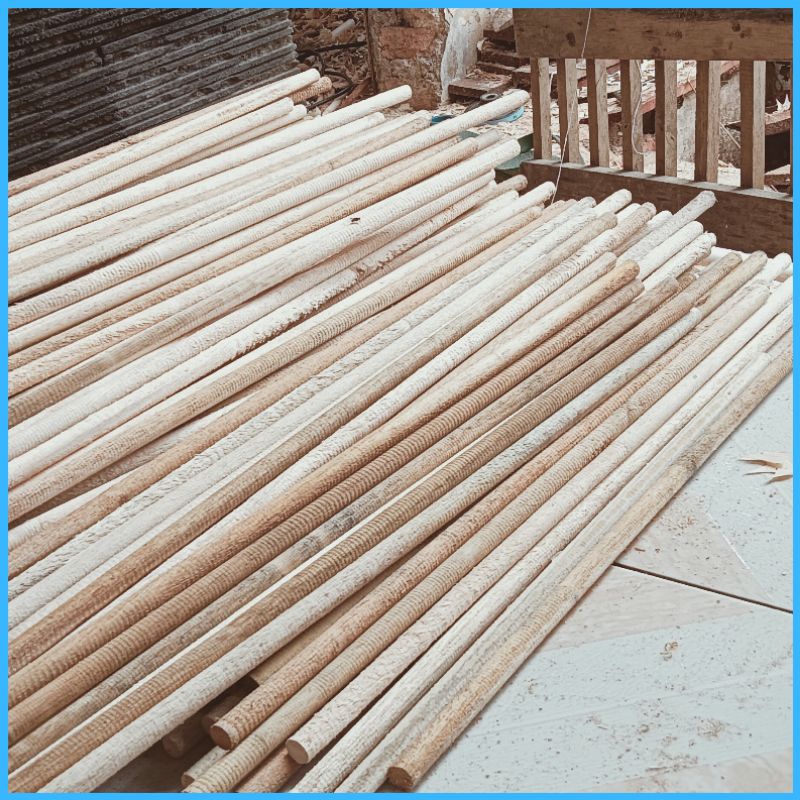 Jual stik kayu bulat/dowel kayu diameter ,,12 mm & 13 mm,panjang 30 cm ...