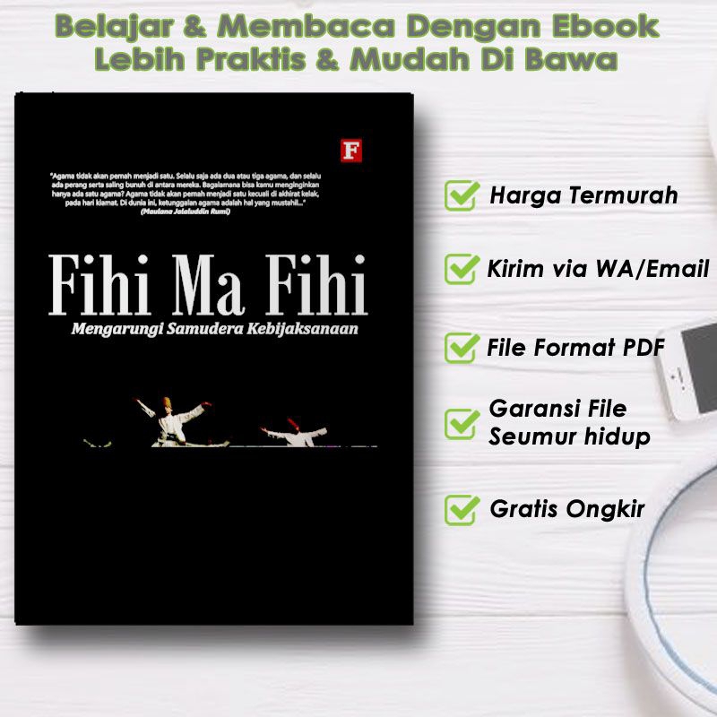 Jual Fihi ma Fihi kitab tasawuf Jalaludin Rumi | Shopee Indonesia