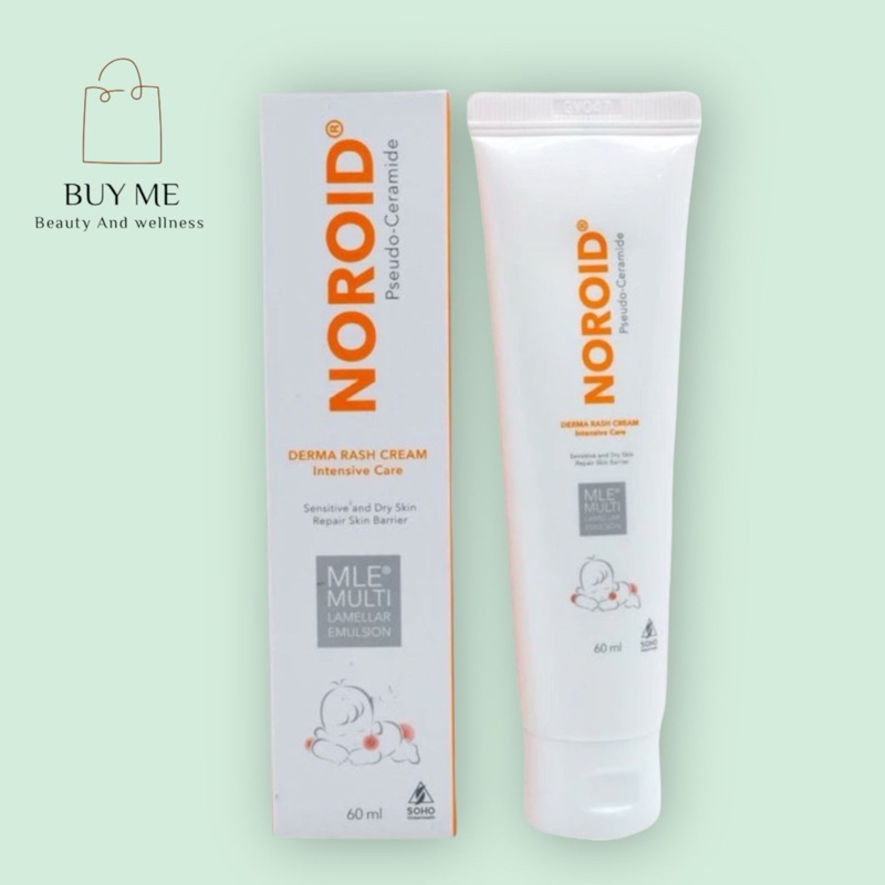Jual NOROID DERMA RASH CREAM 60 ML menjaga bayi dari iritasi popok dan ...
