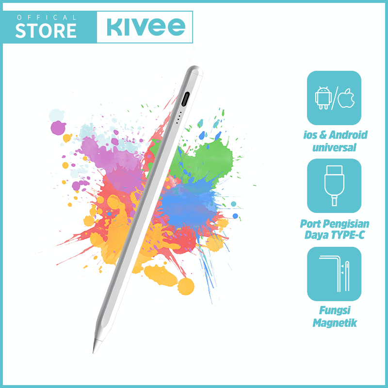 Jual [ORIGINAL 100%] KIVEE Stylus Pen Universal for IOS And Android ...