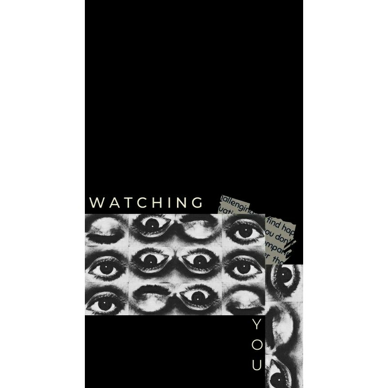Jual poster watching you + frame A3 | Shopee Indonesia