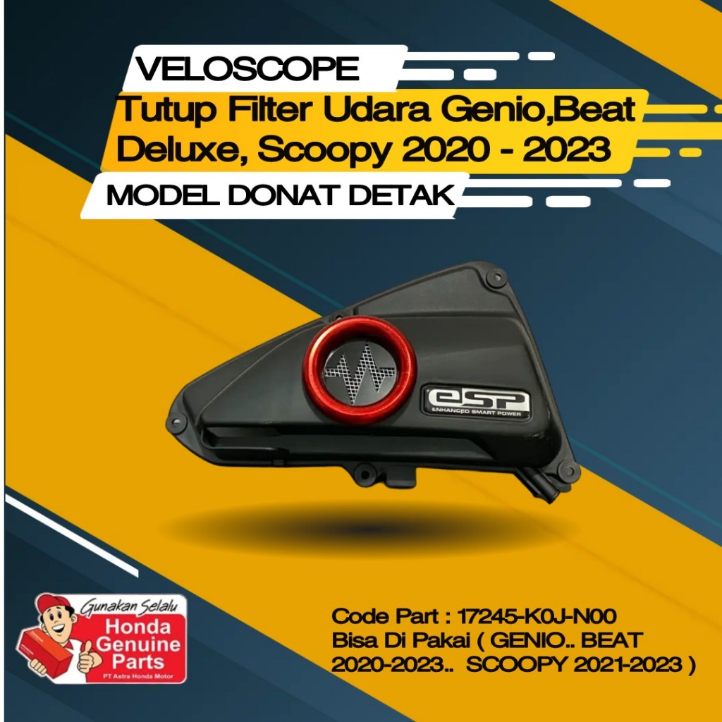 Jual VELOSCOPE ORIGINAL HONDA GENIO BEAT 2020 & SCOOPY 2023 ...