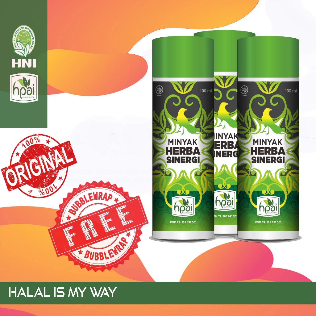 Jual Minyak Herba Sinergi HNI HPAI Butbut 100 ML | Shopee Indonesia