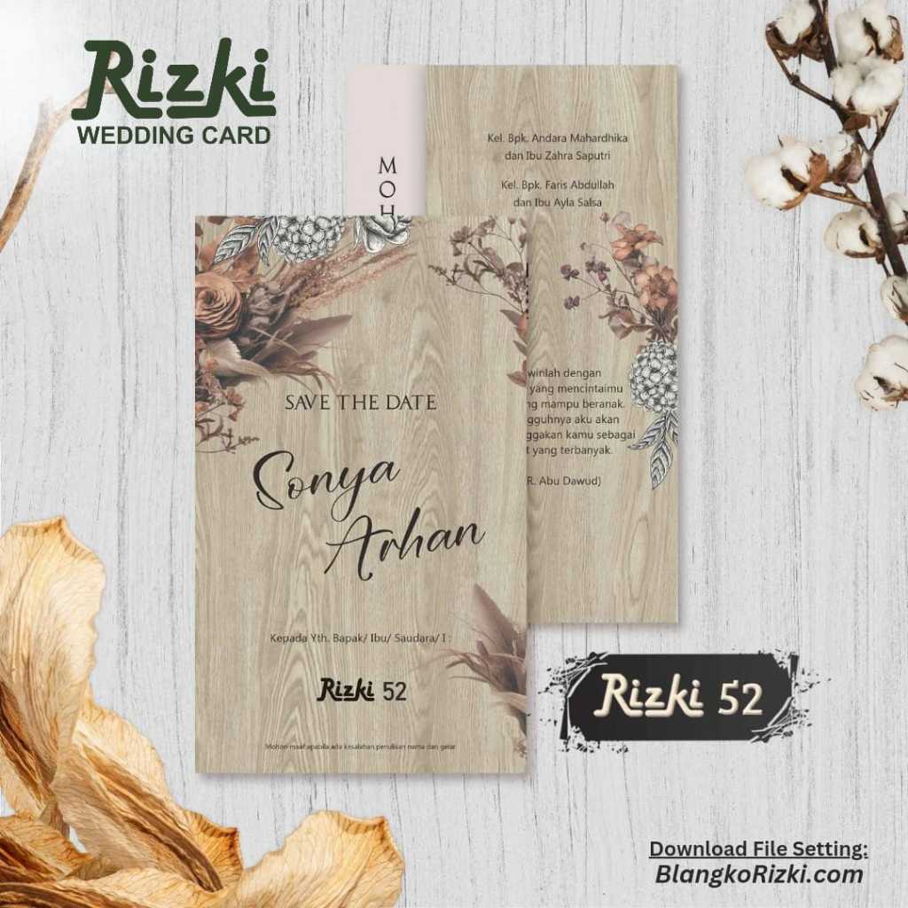 Jual Undangan Pernikahan BC atau Kertas Undangan Pernikahan Kosong Merk ...