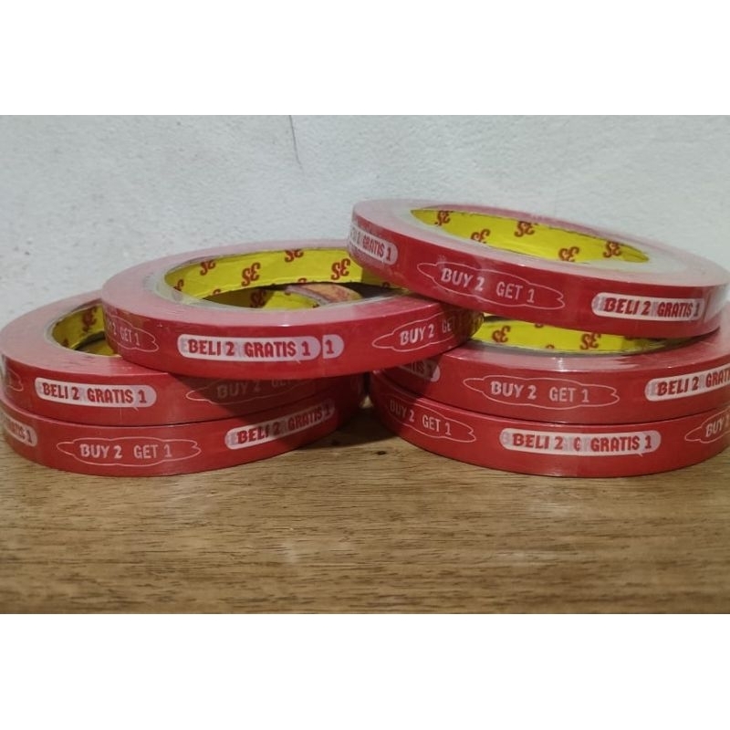Jual isolasi Beli 2 Gratis 1 / isolasi Buy 2 Get 1 / isolasi motif ...