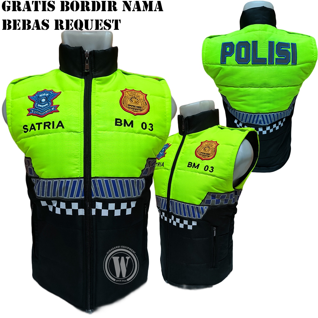 Jual Rompi Gelembung Pria Polisi Lalu Lintas Rompi Polantas Rompi ...