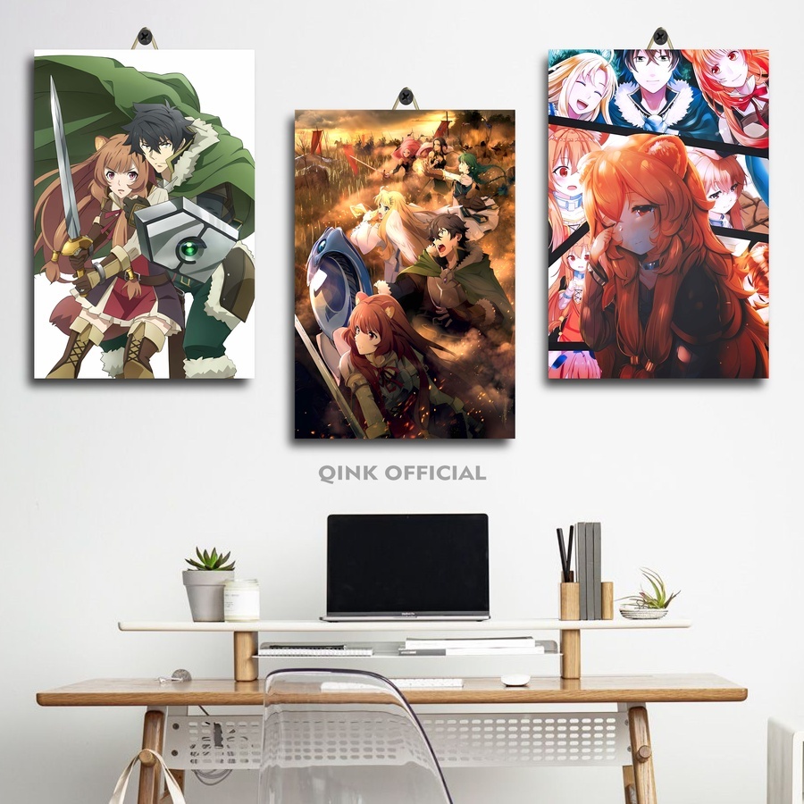Jual Dekorasi Kamar Wallpaper Anime Tate No Yuusha No Nariagari 20X30 ...