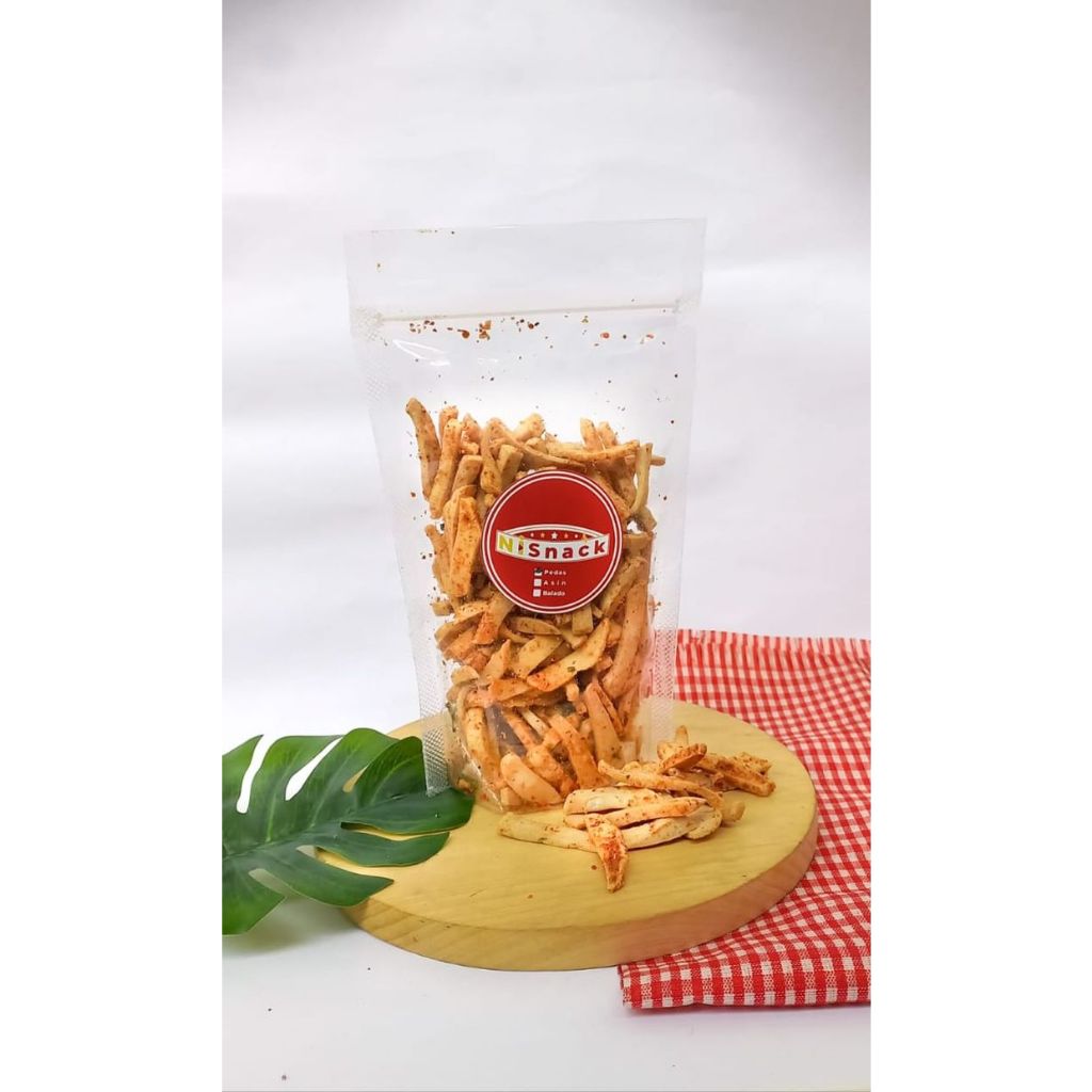 Jual Stiker basreng Makanan Label selamat menikmati Desain Product ...