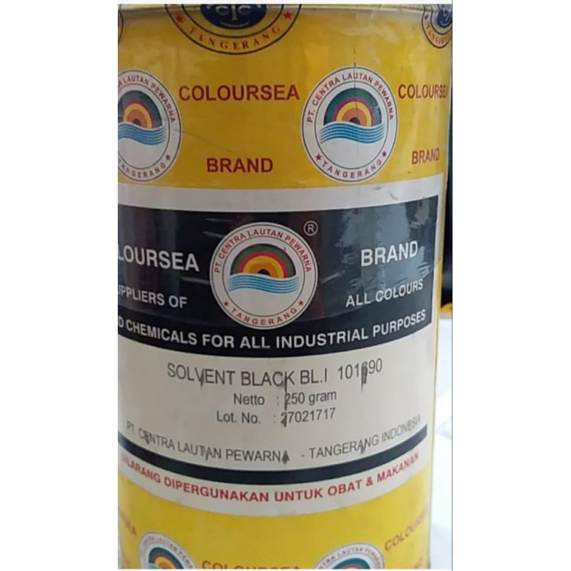 Jual pewarna berwarna hitam coloursea brand | Shopee Indonesia