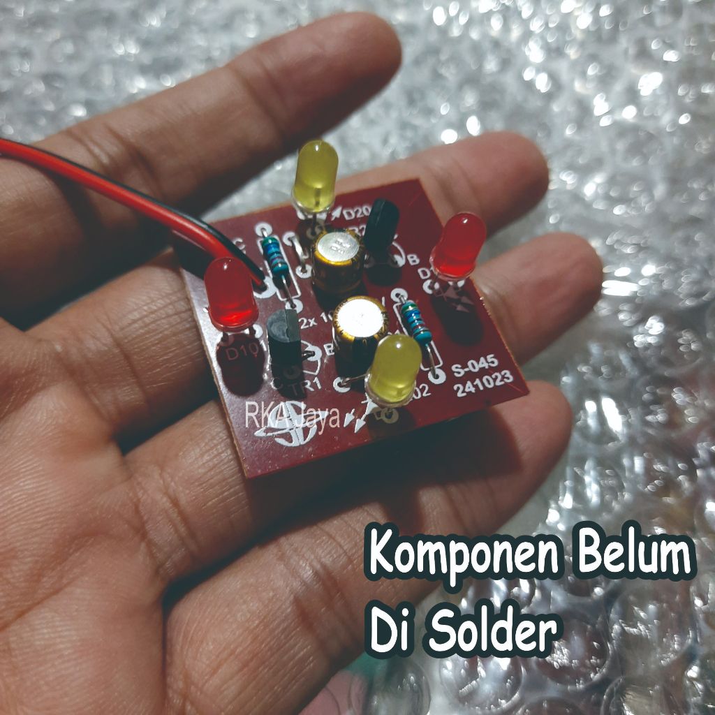 Jual Paket DIY Kit Flip Flop 4 Led Pcb Plus Komponen | Shopee Indonesia