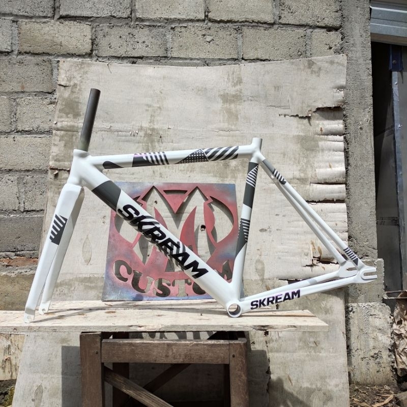 Jual Frame Sepeda Fixie Handmade Model Skream KW | Shopee Indonesia