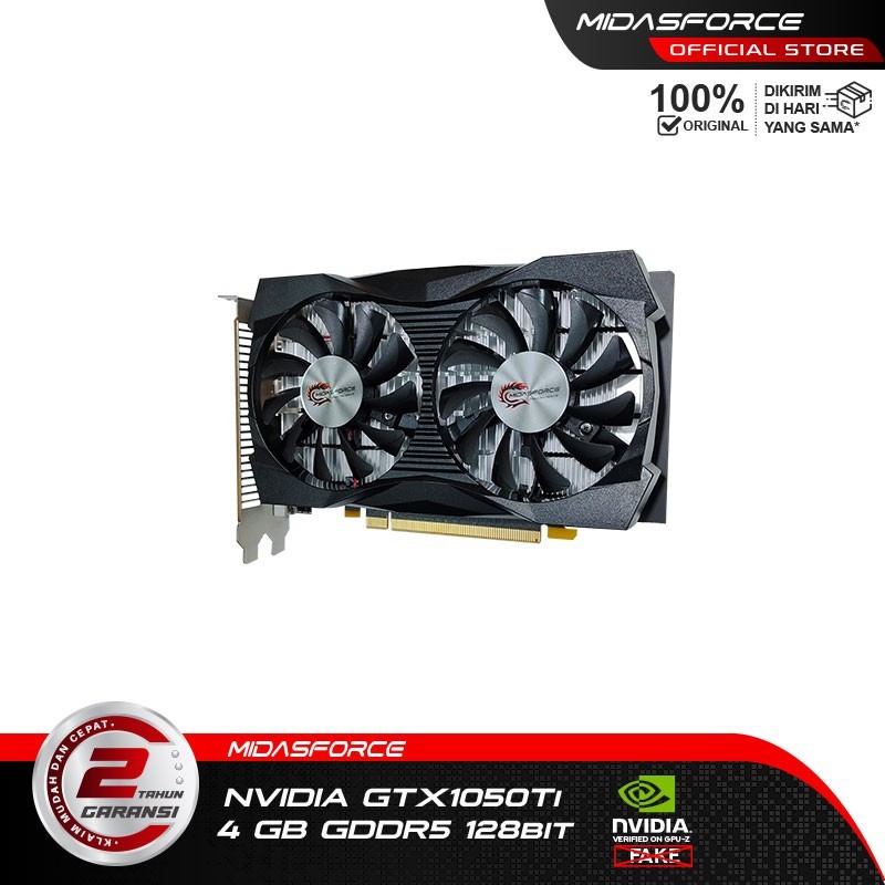 Jual VGA GTX 1050 TI 4GB GDDR5 | Shopee Indonesia