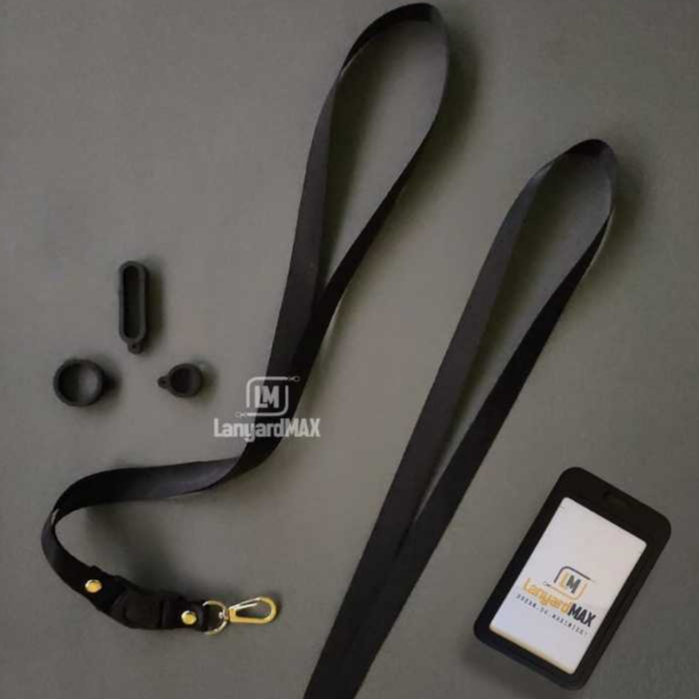 Jual Lanyard Polos Hitam by LM | Shopee Indonesia