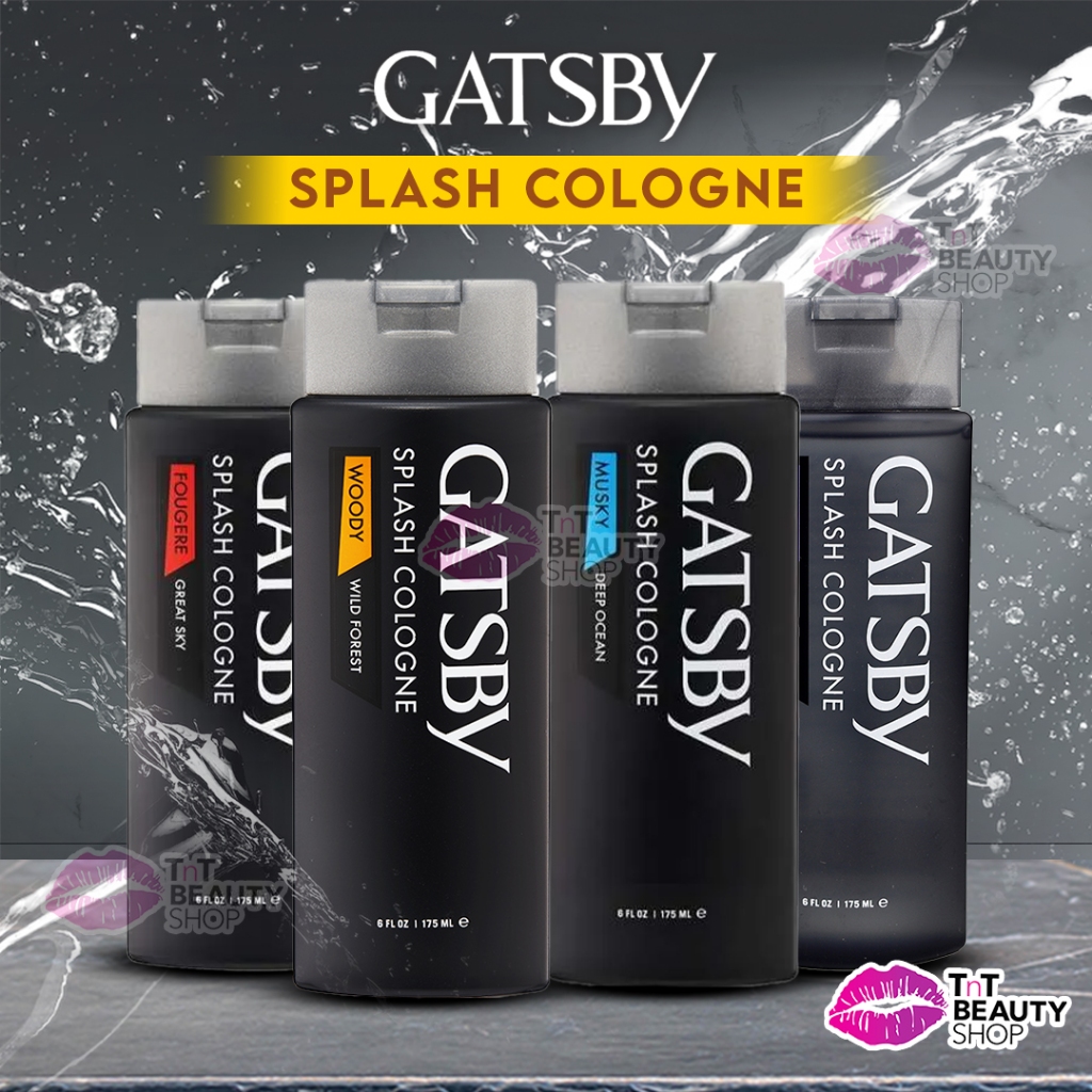 Jual GATSBY Splash Cologne 175ml Deep Ocean/Wild Forest/Great Sky/Night ...