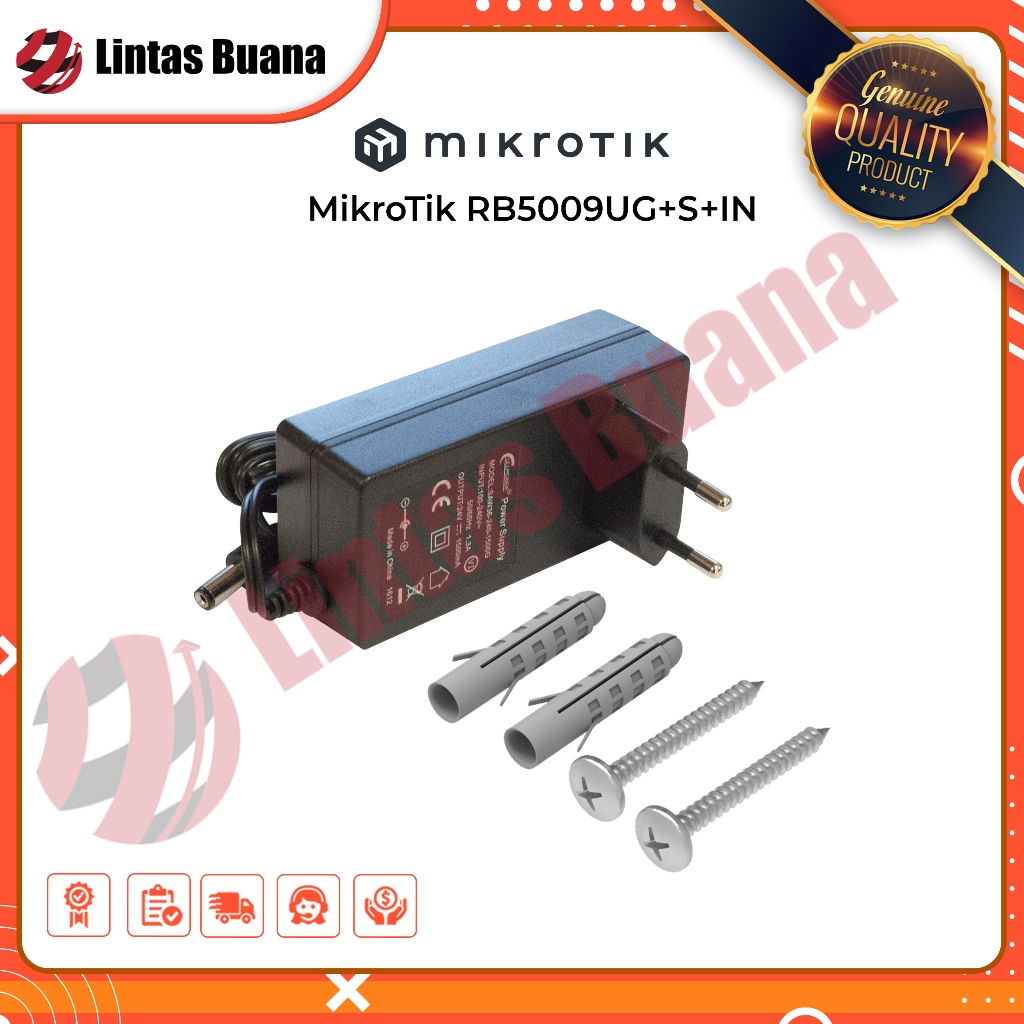 Jual MikroTik RB5009UG+S+IN | RB 5009 UG+S+IN | router with USB 3.0, 1G ...