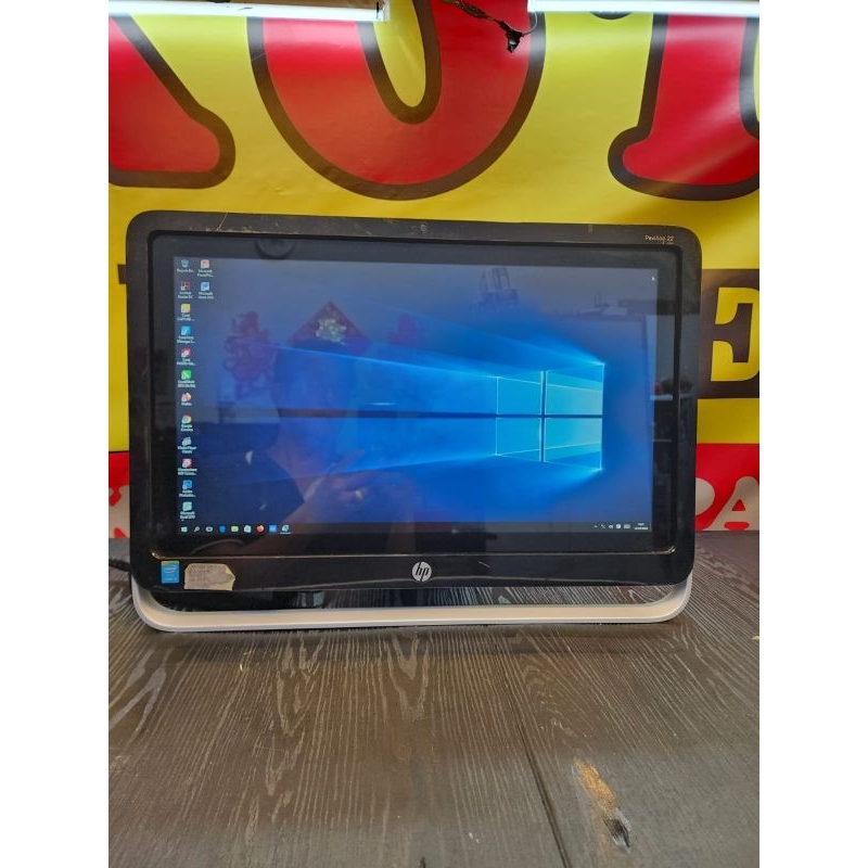 Jual PC ALL in One CPU AIO HP Pavilion 22 TouchSmart Core i5 GEN 4th ...
