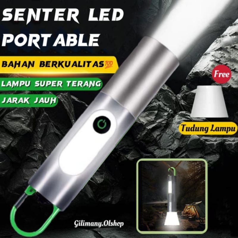 Jual SENTER SWAT MINI LED ZOOM SUPER TERANG SENTER SWAT POLICE LIGHT⭐ ...