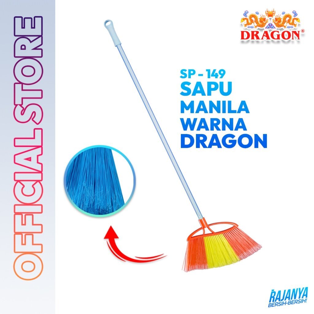 Jual Sapu Manila Warna Dragon | Sapu Lantai | Sapu senar Dragon | Sapu ...
