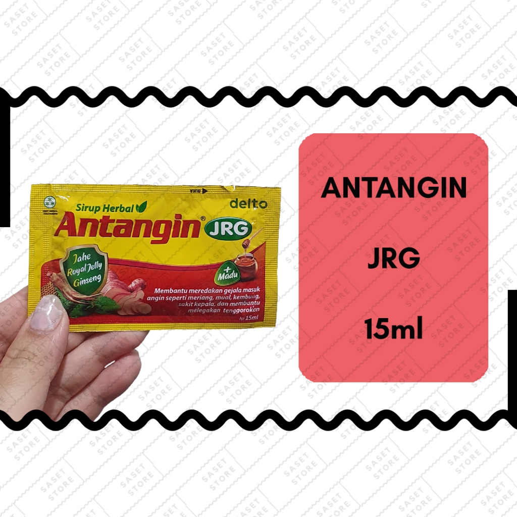 Jual Antangin JRG 15ml Sachet Obat Sirup Herbal Masuk Angin Jahe ...