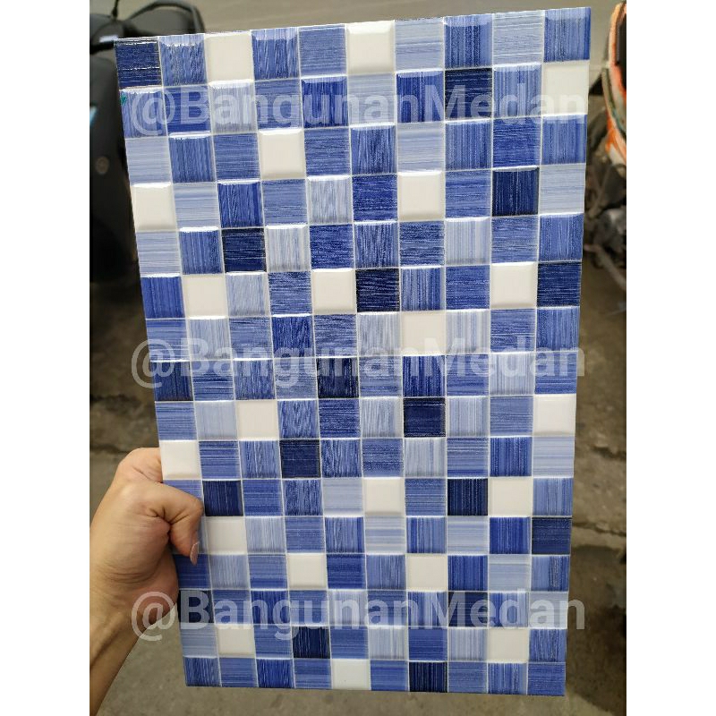 Jual 25X40 ASIA TILE CERAMICS KERAMIK LANTAI DINDING MANDI KILAT GLOSSY ...