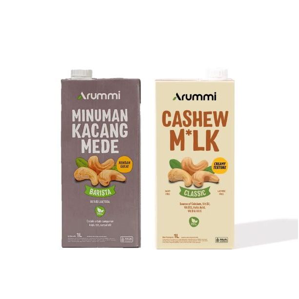 Jual ARUMMI Cashew Milk Drink Minuman Kacang Mede Classic / Barista 1 ...