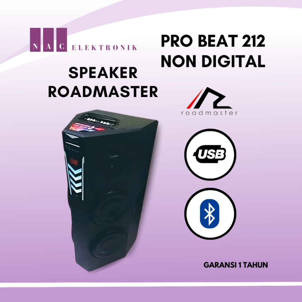 Jual ROADMASTER SPEAKER AKTIF PRO BEAT 212 - MANUAL SERIES Garansi ...