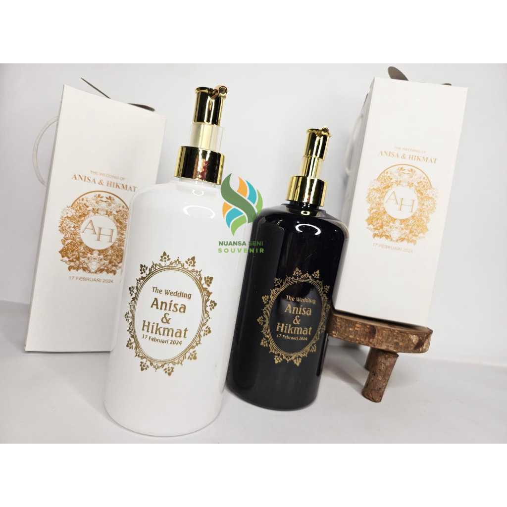 Jual Souvenir Estetik Botol Dispenser Sabun Cair Dispenser Sampo Kotak ...