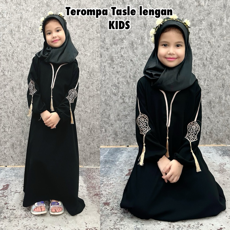 Jual Abaya Hitam Turkey Gamis Maxi Dress Arab Saudi Turki Dubai Terompa ...