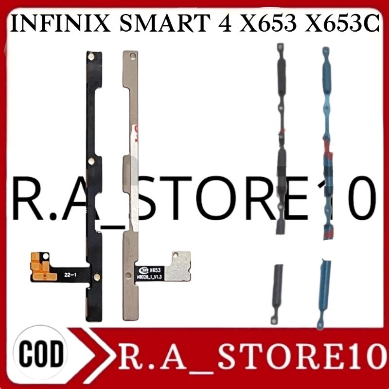 Jual Satu Set INFINIX SMART 4 X653 X653C | Flexi Flexibel Flexible Fleksibel On Off Volume ...