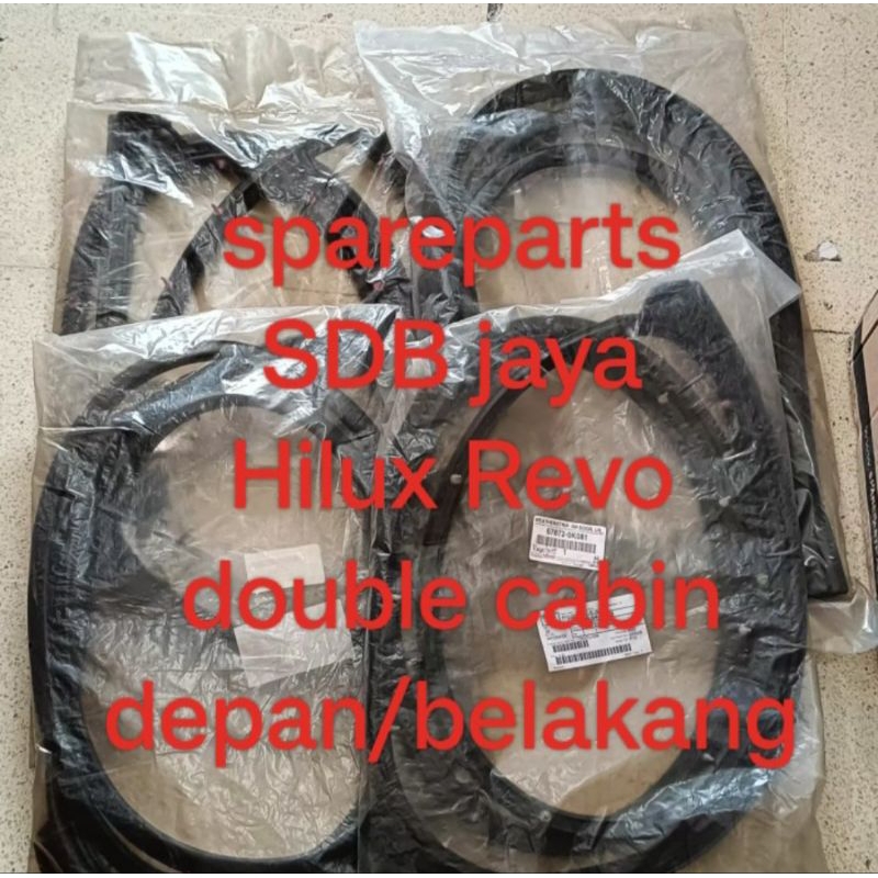 Jual karet pintu balon depan atau belakang tengah kanan n kiri Hilux ...