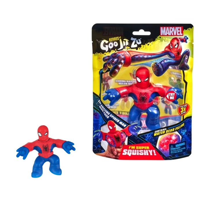 Jual Heroes Of Goo Jit Zu Marvel Hero The Amazing Spider-Man - Squishy ...