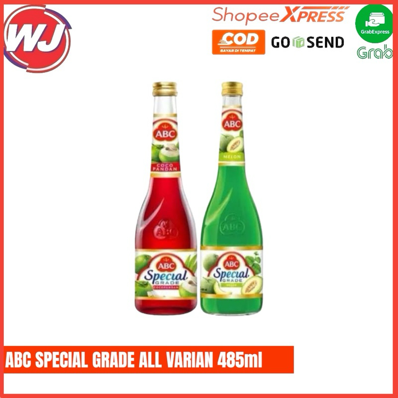 Jual ABC SYRUP SPECIAL GRADE ALL VARIAN 485ml | Shopee Indonesia