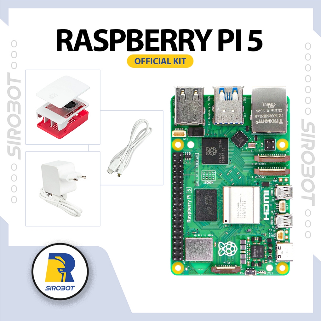 Jual Raspberry Pi 5 Official Kit | Shopee Indonesia