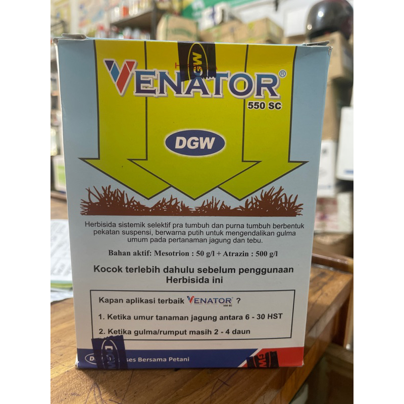 Jual Venator 550sc racun rumput di tanaman jagung isi 500ml | Shopee ...