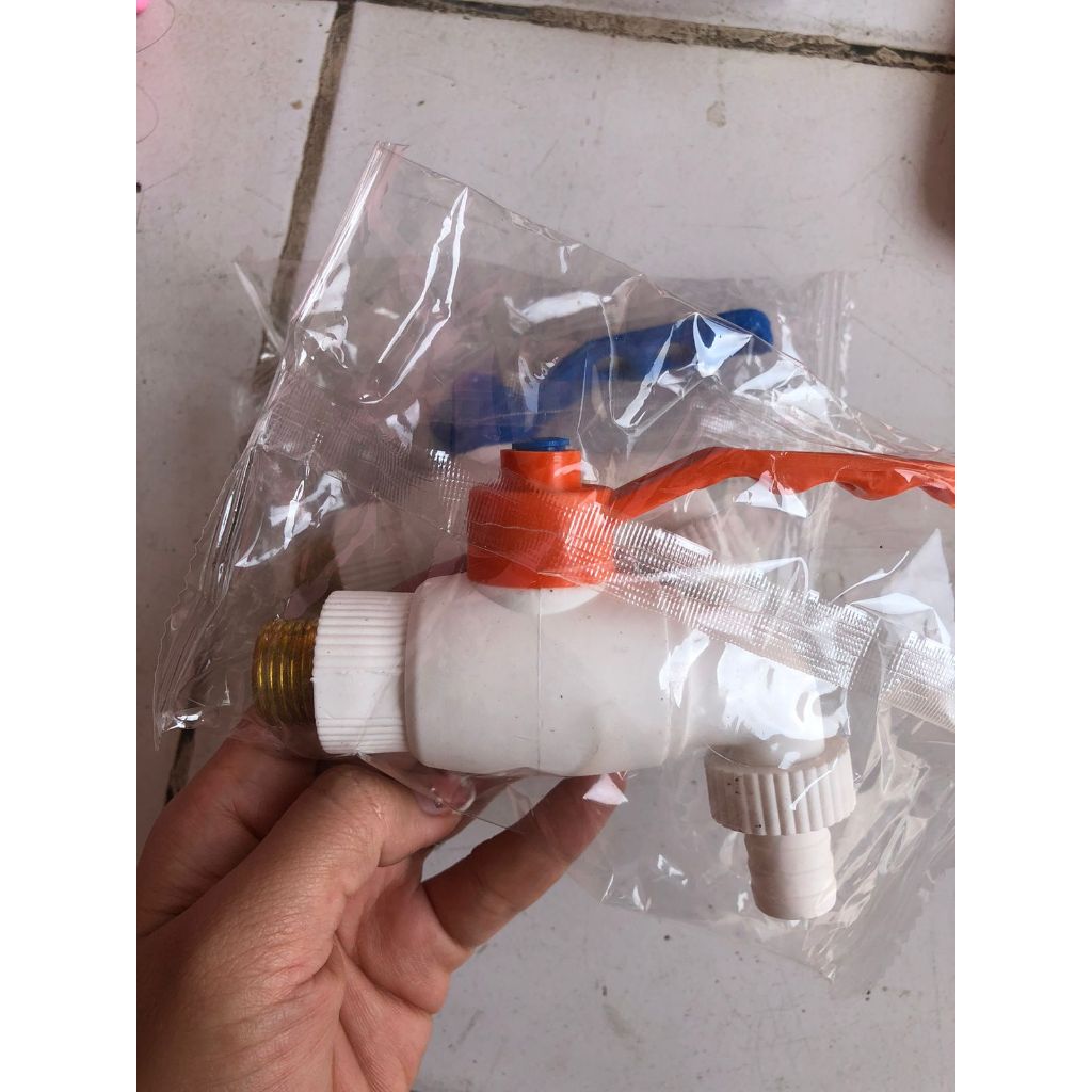 Jual Kran Taman Stop Kran Ball Valve 1/2 inch Bahan PPR MERK ERDOS ...