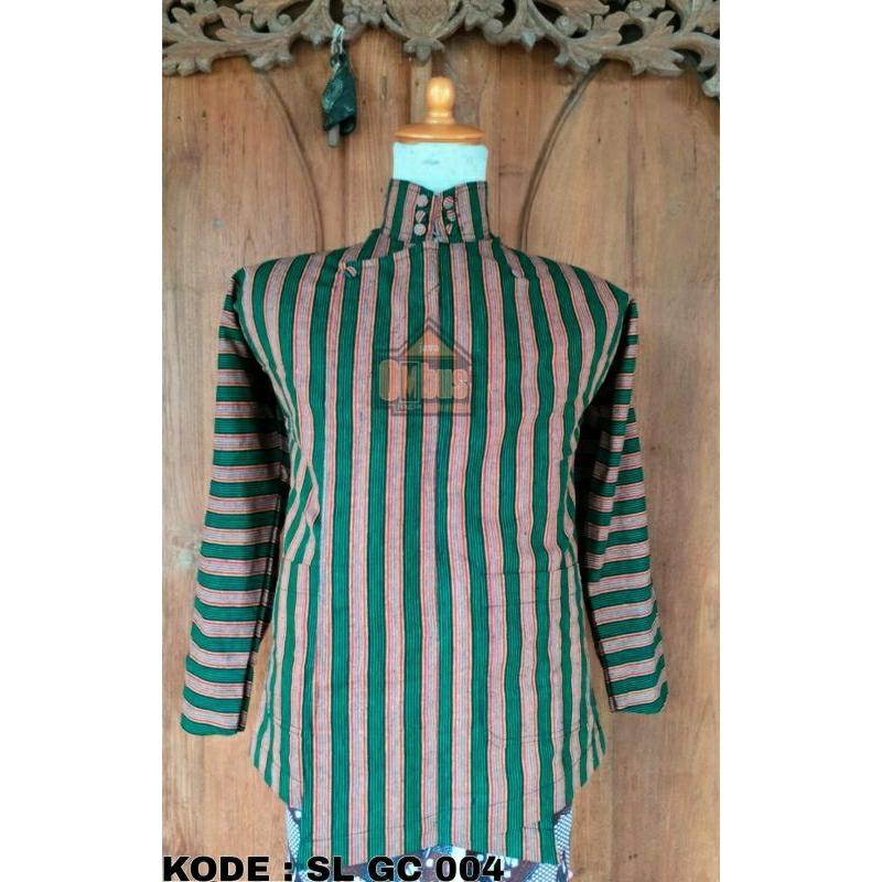 Jual Surjan Lurik Grade C SLGC 004 | Busana Jawa | Busana Tradisional ...