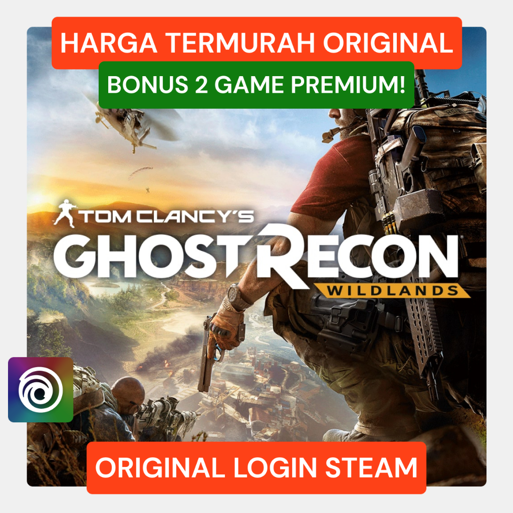 Jual TOM CLANCY GHOST RECON GAME PC LAPTOP ORIGINAL LOGIN UBISOFT ...
