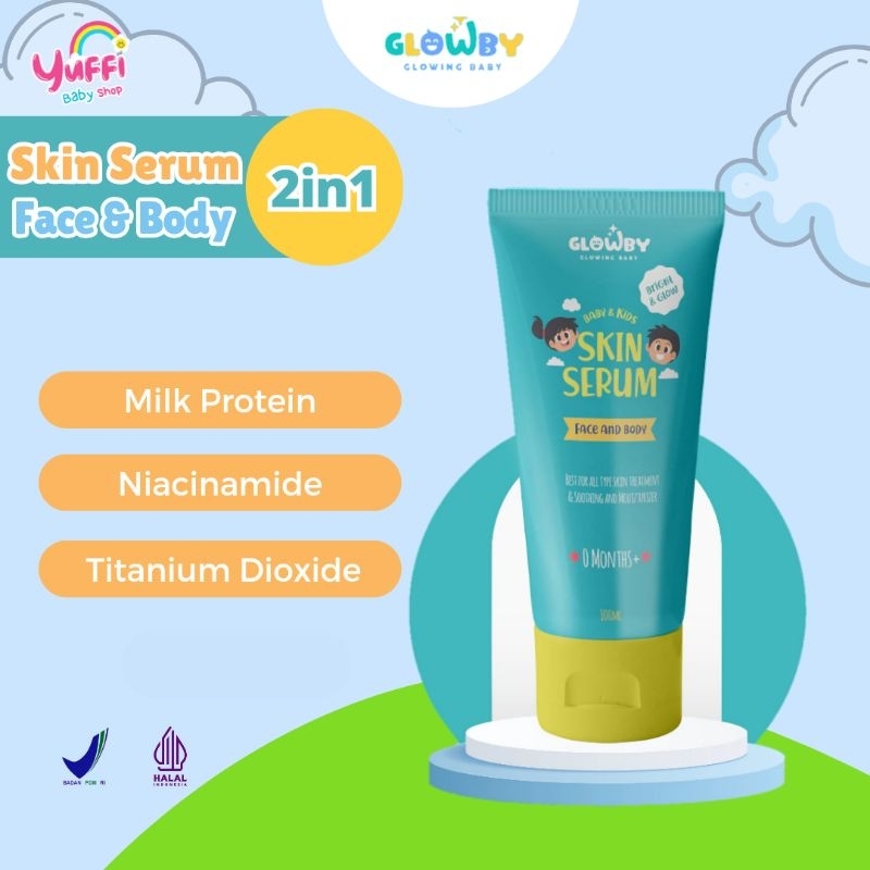 Jual GLOWBY Skin Serum Lotion Pencerah Anak 100ml / Face & Body Lotion ...