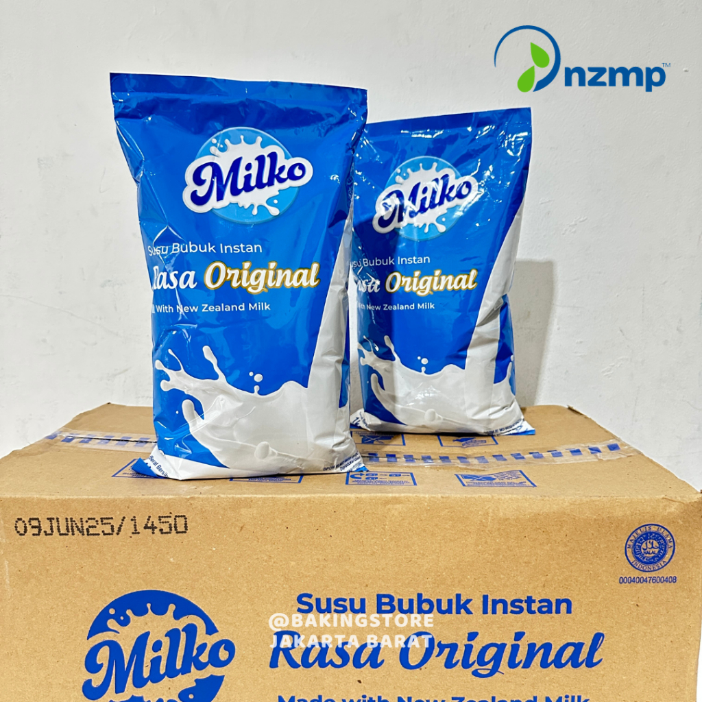 Jual Milko Susu Bubuk Instan Rasa Original 1 Kg | NZMP - Full Cream ...