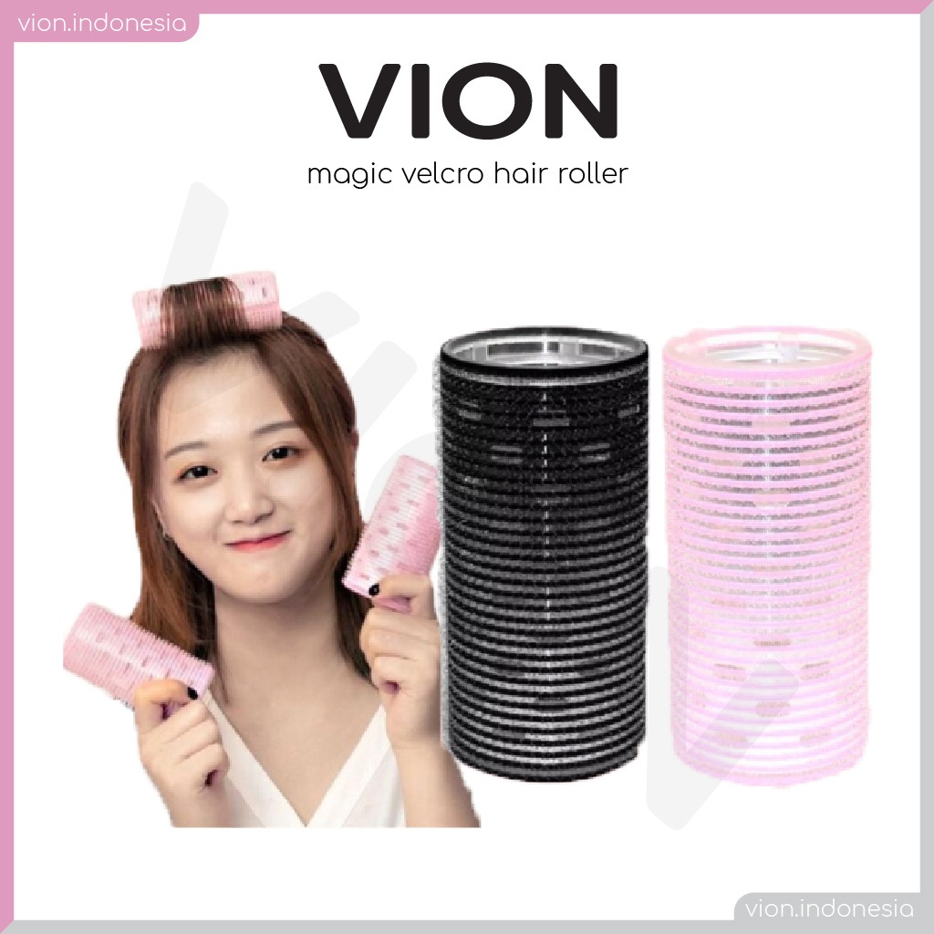 Jual VION Roll Rambut Besar Ala Korea Gulungan Rambut Hair Rollers Roll ...